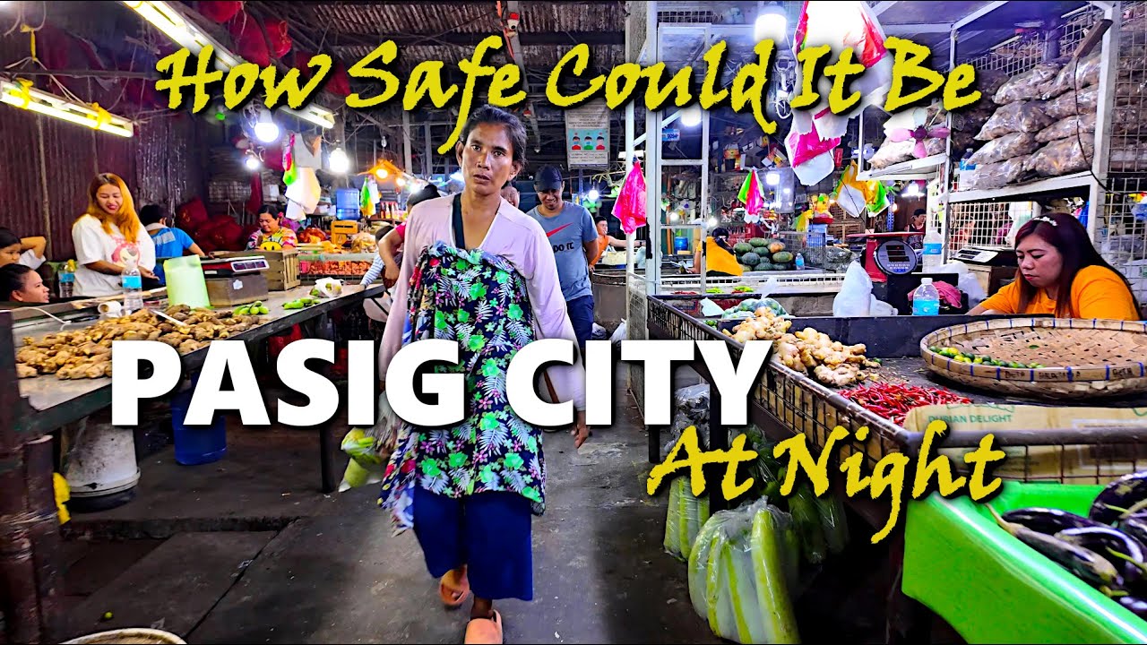 HOW SAFE IS IT? WALKING PASIG CITY AT NIGHT [4K] - YouTube
