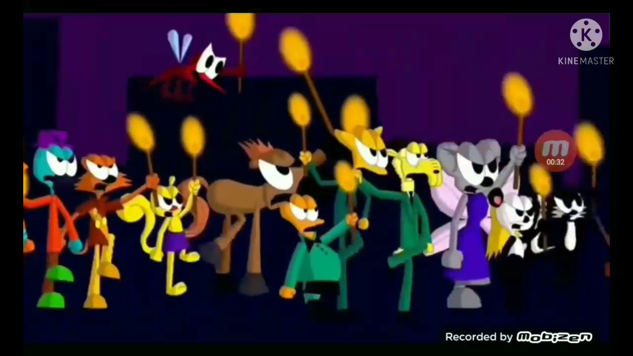 cartoonmania characters sings our movie's is better than yours - YouTube