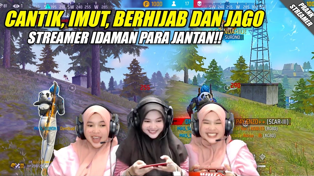 MASUK TEAM CODE STREAMER HIJAB IMUT MANTAN PRO PLAYER RANS ESPORTS ...
