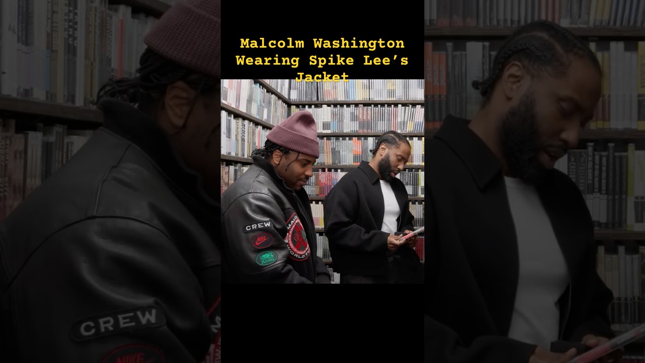 Malcom Washington Wearing Spike Lee’s Jacket #spikelee #criterion #film ...