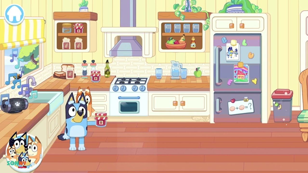 Bluey Games🐶Bluey Let's Play! Backyard and Chicken - Fun Kids Game ...