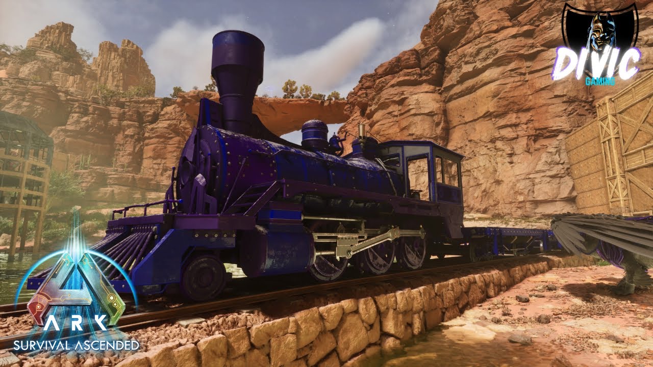 We Built A TRAIN | Ark: Scorched Ascended S1E11 - YouTube