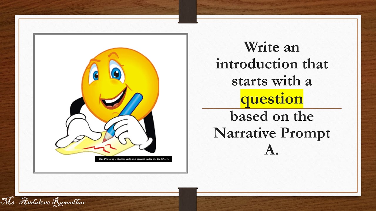 5. Story Introductions Using a Question - YouTube