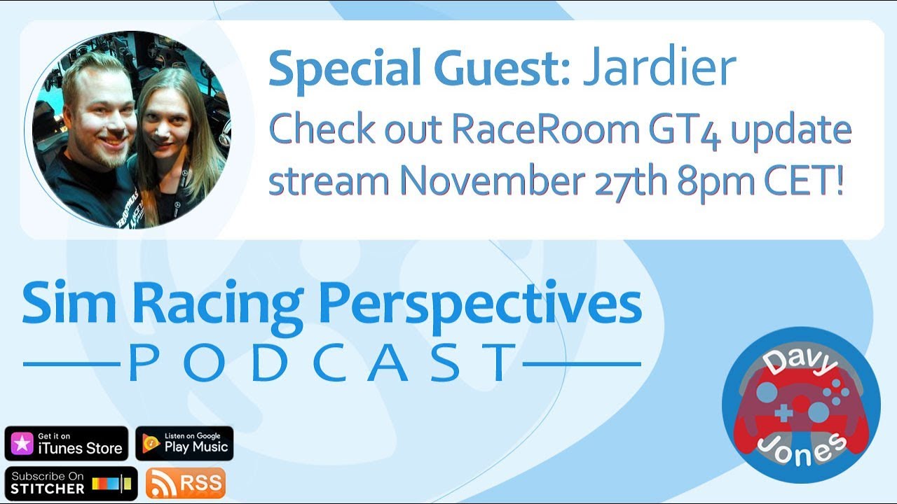 Sim Racing Perspectives Podcast: Ep 15 (Audio only) | Jardier - YouTube