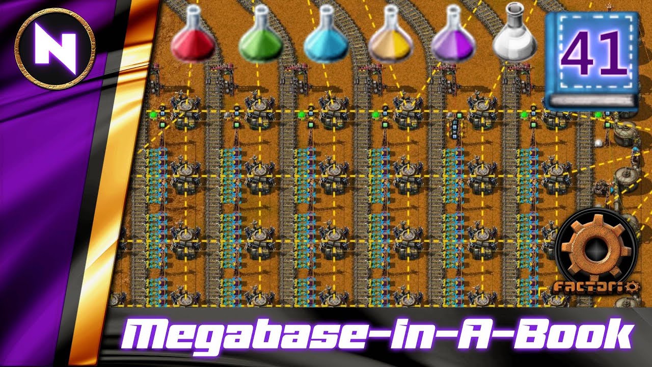 New HUB Stations | #41 | Factorio Megabase-In-A-Book Lets Play - YouTube