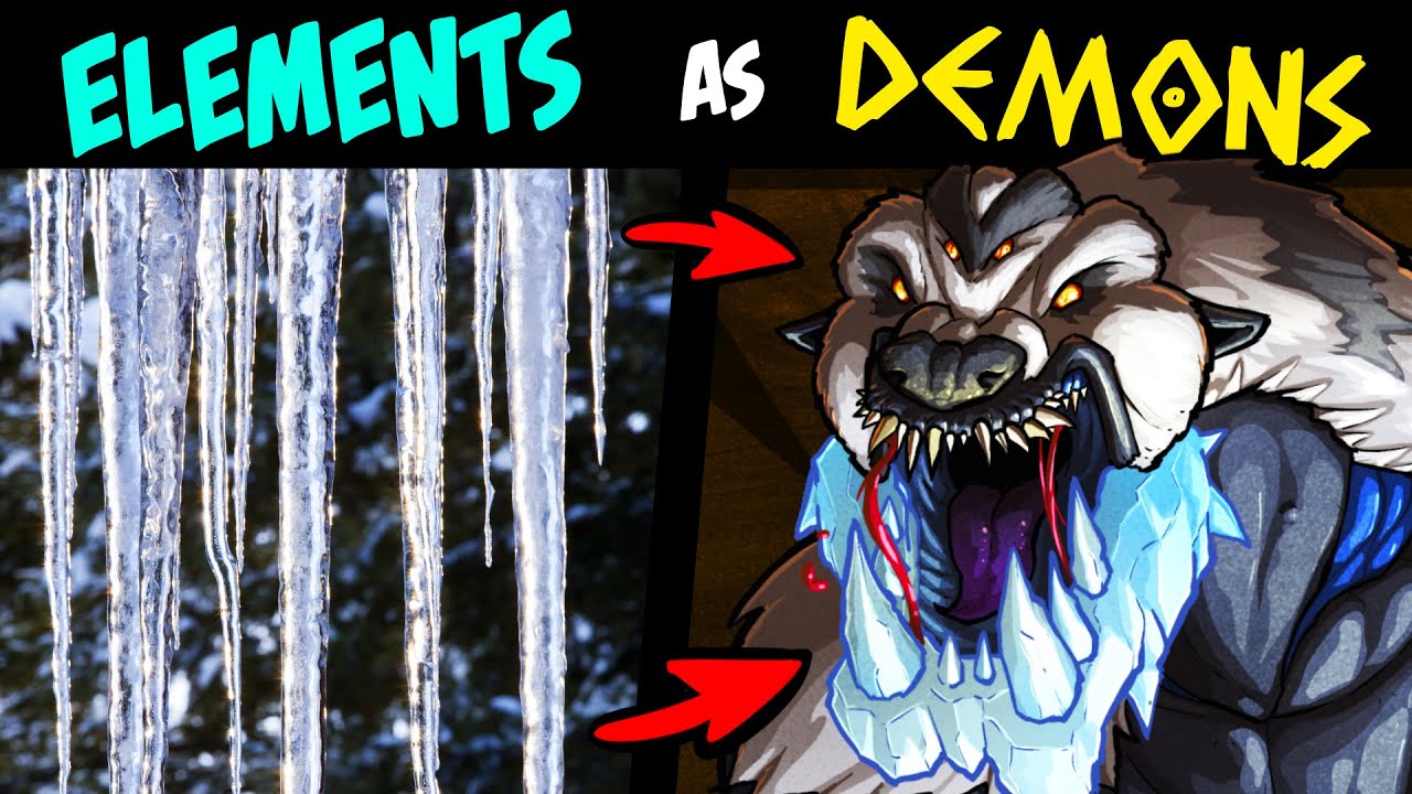 What if ELEMENTS Were DEMONS?! (Lore & Speedpaint) - YouTube