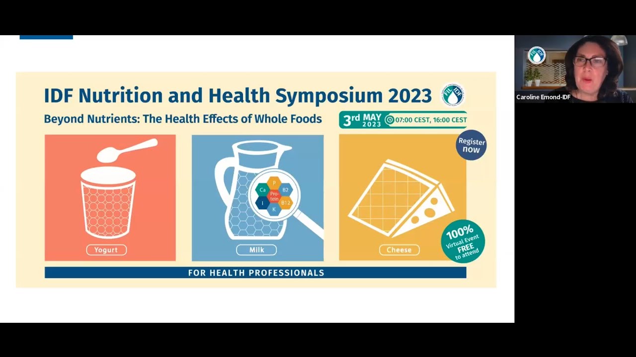 IDF Nutrition and Health Symposium 2023, Session 1 - YouTube