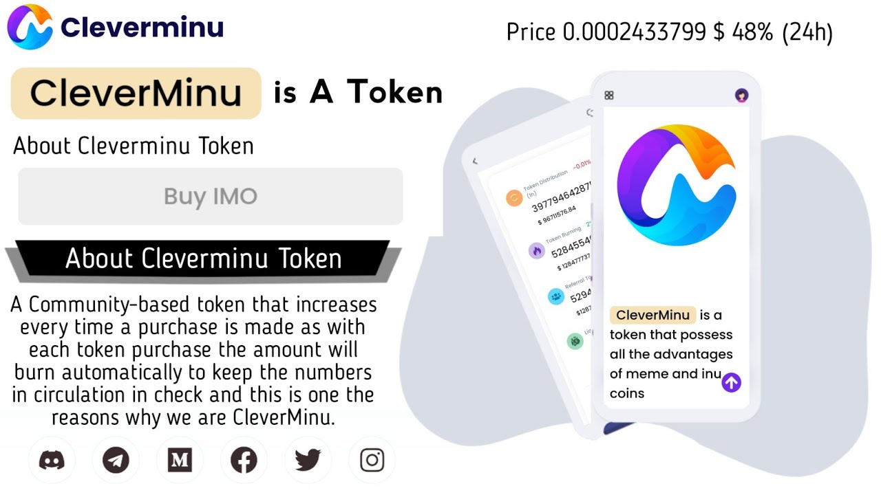 new project big token Cleverminu website review 2022 - YouTube