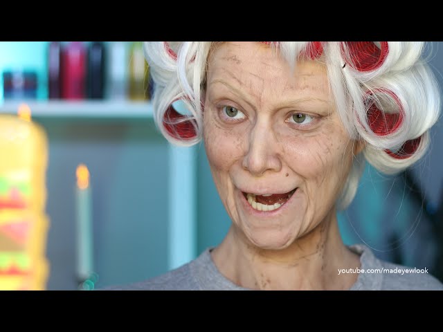 Old Lady Makeup With Liquid Latex | Makeupview.co