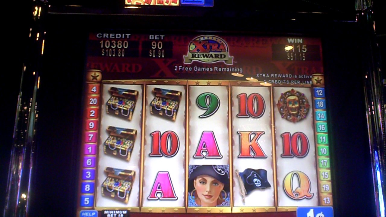 Pirate's Rose Slot Machine Bonus - YouTube