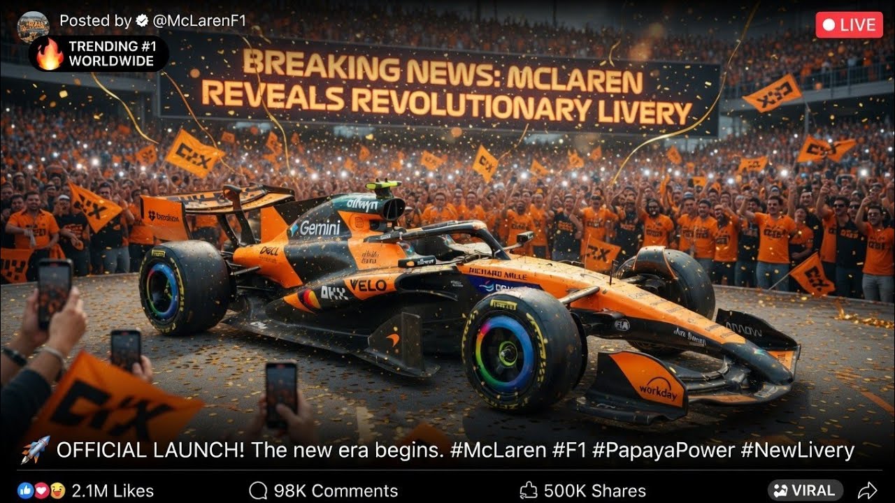 2026 McLaren Mastercard Formula 1® Team Launch Live - YouTube