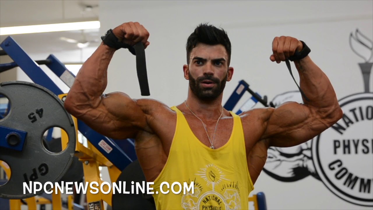 IFBB Men's Physique Pro Sergi Constance Back/Traps Workout At The NPC ...