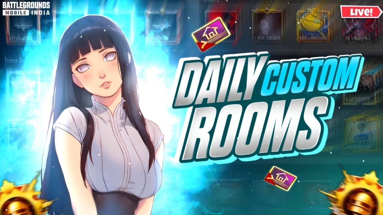 BGMI LIVE CUSTOM ROOM || CUSTOM ROOMS || BGMI LIVE ROOMS #bgmi # ...