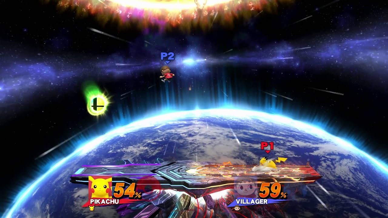Super Smash Bros. U - 2 Player Battle at Final Destination - YouTube