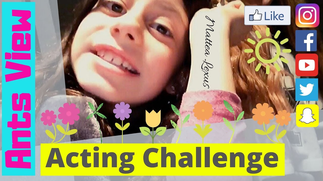 Ants View Acting Challenge - YouTube