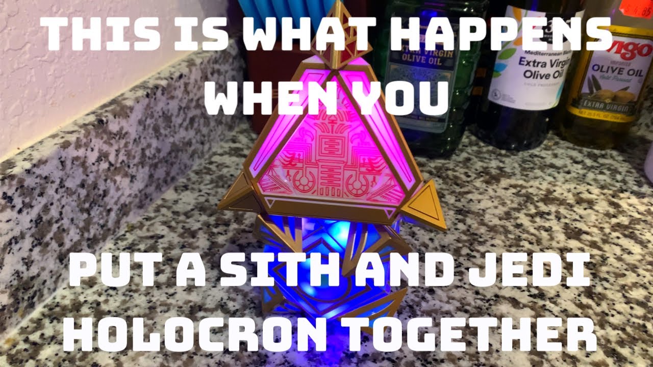 This is What Happens When You Put a Sith and Jedi Holocron Together ...