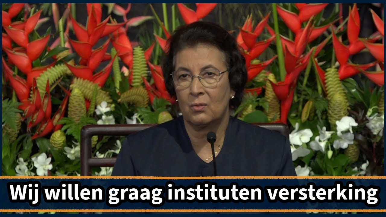 We kijken wat voor soort ondersteuning we van het IMF kunnen krijgen I ...