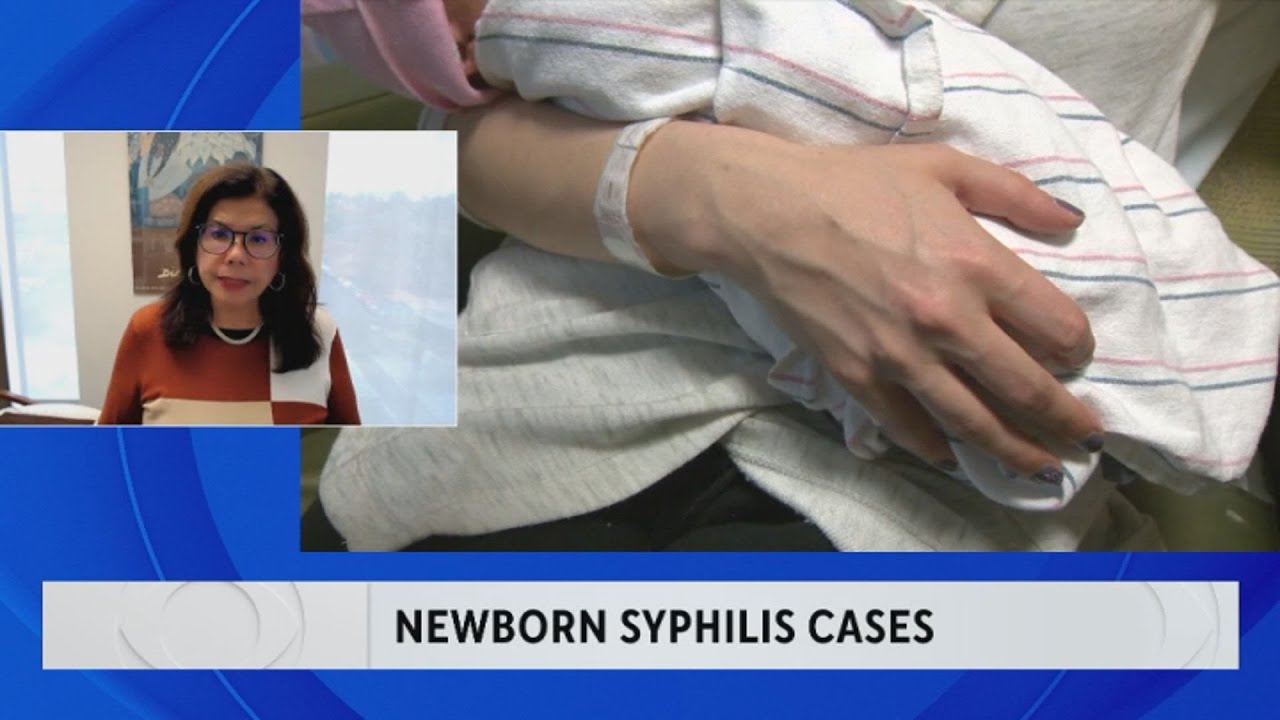 Syphilis cases in newborns on the rise - YouTube