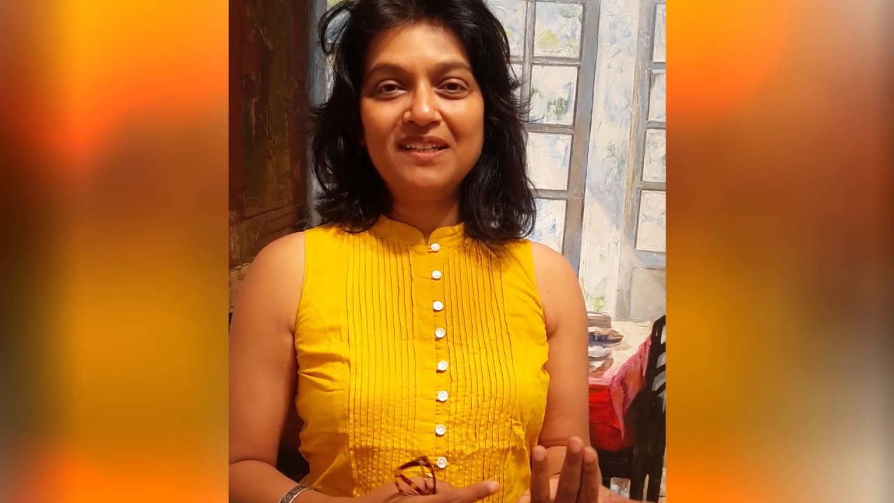 Comment by Nilima Bhat about Chitra Vaidya's exhibition - YouTube