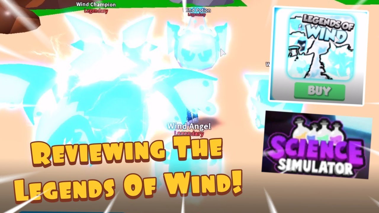 {Roblox Science Simulator} Reviewing The Legends Of Wind Set!!! - YouTube