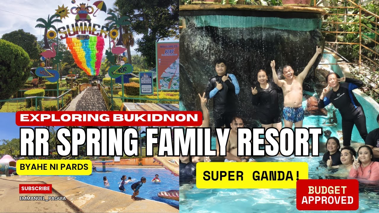 RR Family Spring Resort, Maramag Bukidnon- Byahe ni pards - YouTube