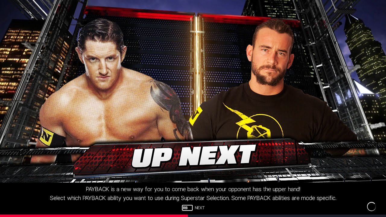 WWE 2K19 RAW 2011 The Nexus Civil War CM Punk VS Wade Barrett - YouTube
