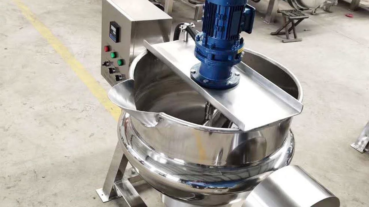 Hard-boiled candy Sugar Dissolving Cooker, 200L Stainless steel 304 ...