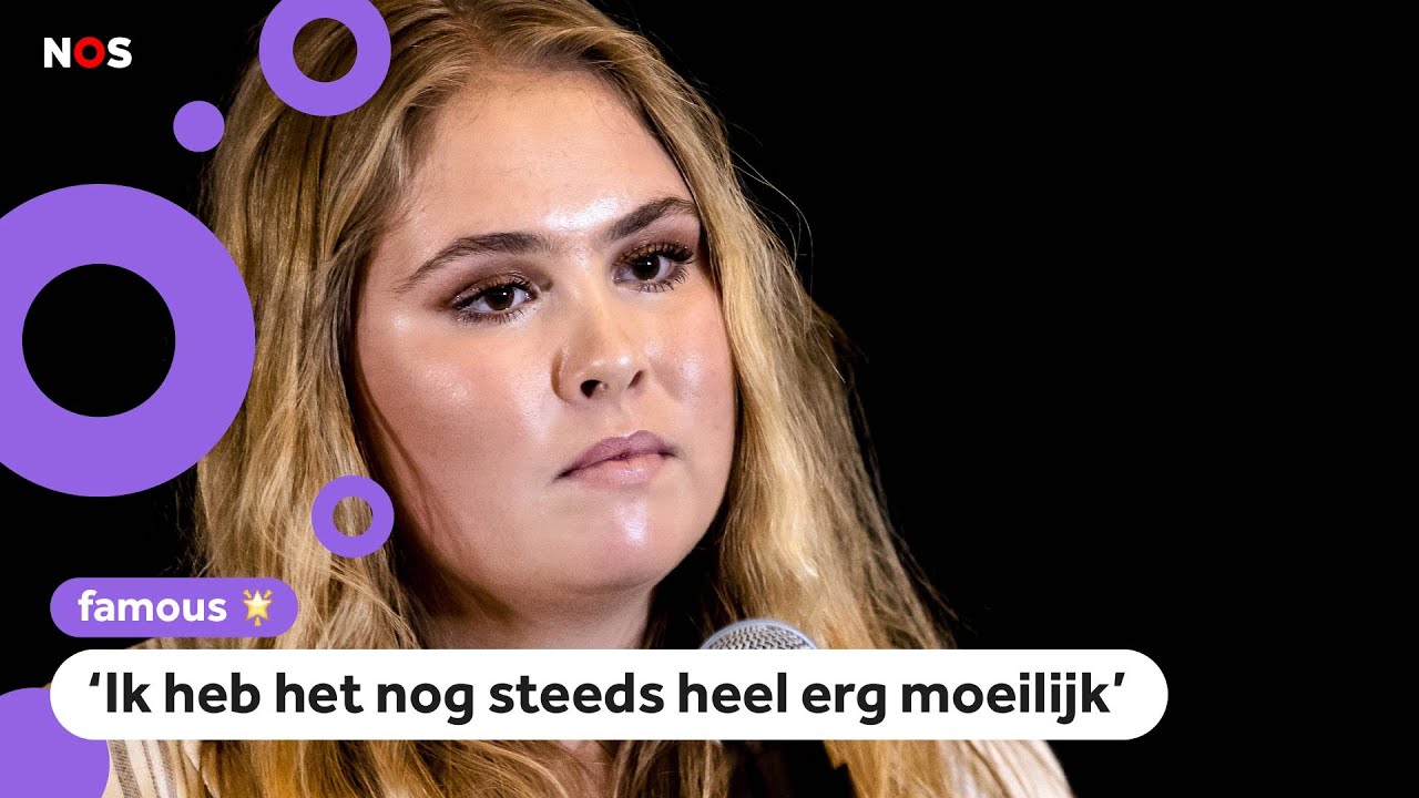 Amalia over bedreigingen en zware beveiliging - YouTube