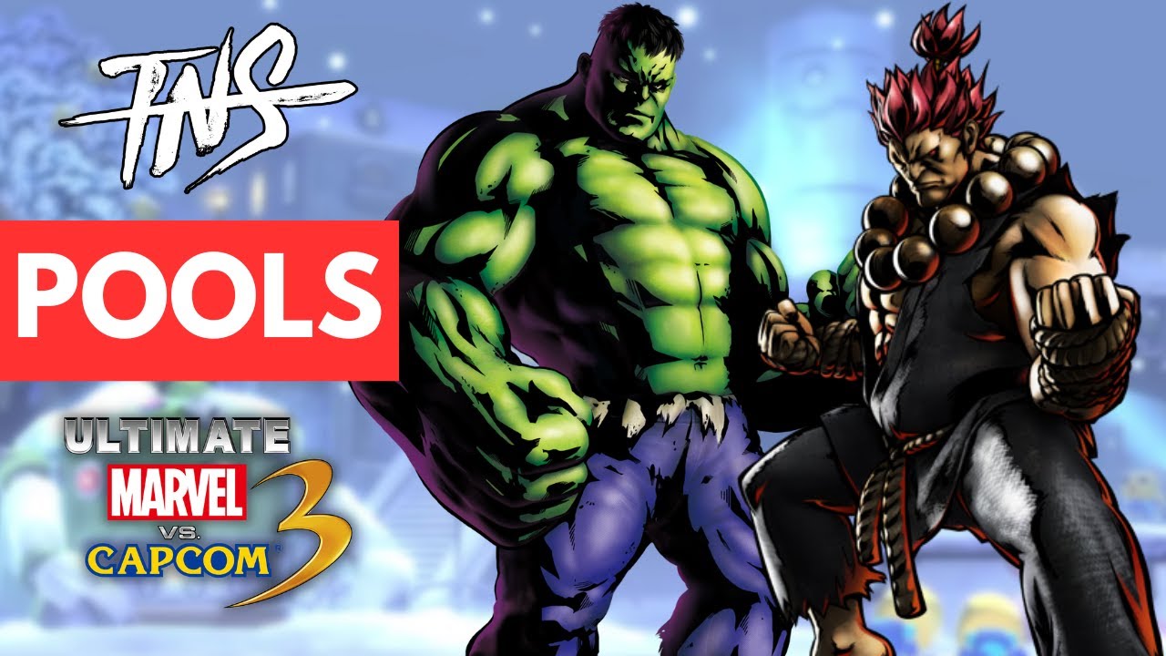 TNS UMvC3 #141 Tournament (Hulk Captain America Akuma Ryu Deadpool ...