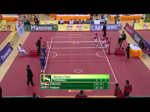 27th SEA GAMES MYANMAR 2013 - Sepak Tekraw 12/12/13