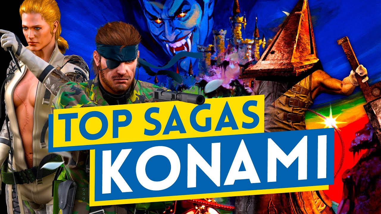 Las MEJORES SAGAS de KONAMI - TOP 10 - YouTube