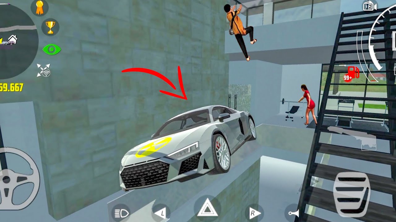 Car Simulator 2 - Audi R8 Inside OG Mansion (Villa) Car Games Android ...