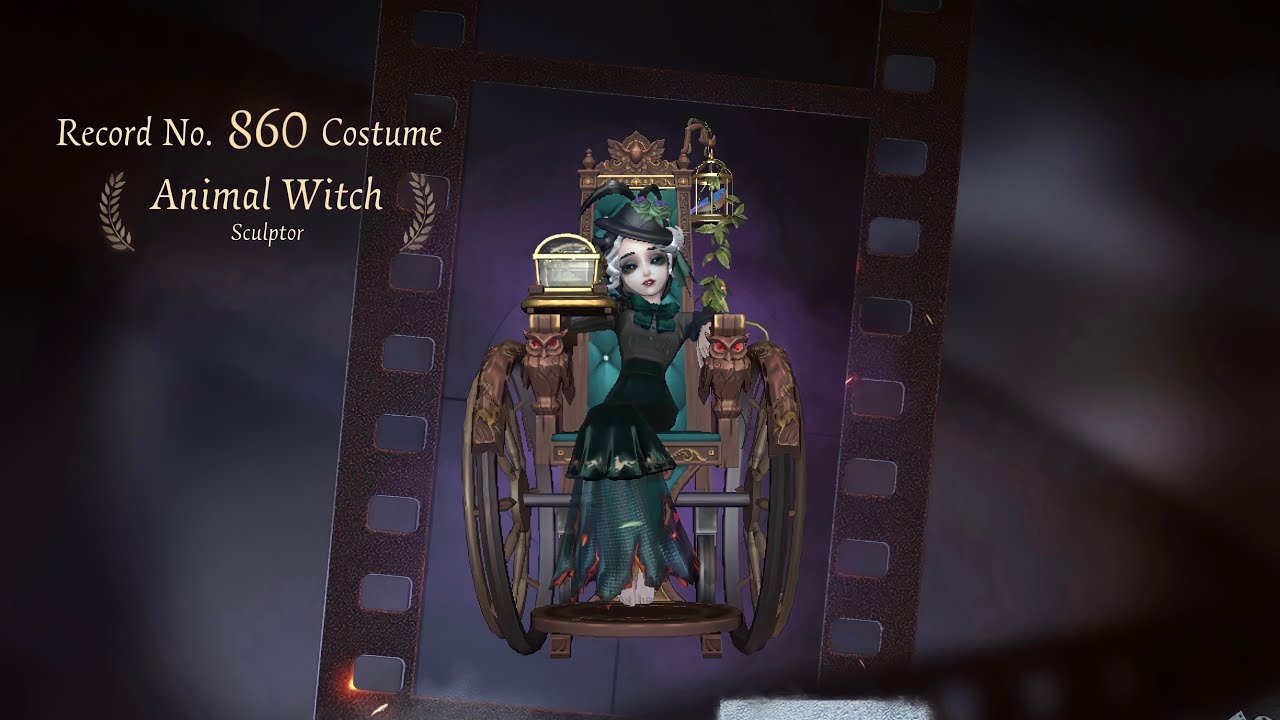 Identity V | SUCH A UNIQUE VISUAL FOR SCULPTOR! | Galatea “Animal Witch ...
