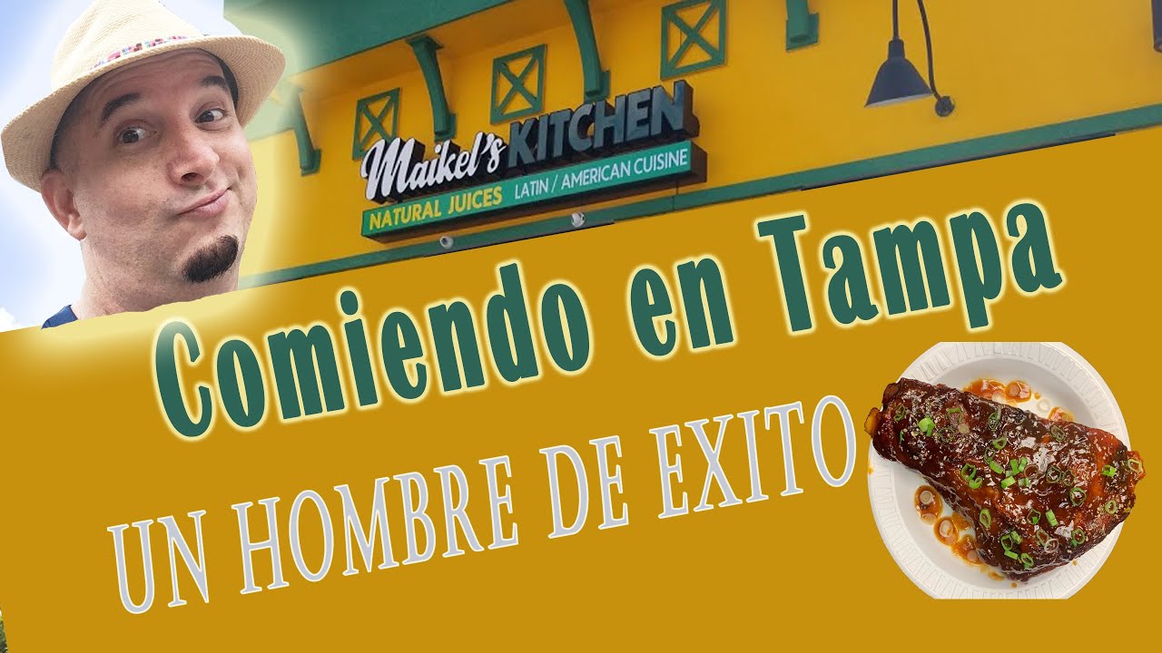 Historias de EXITO 🥘🥩 / Maikel's Kitchen COMIENDO EN TAMPA - YouTube