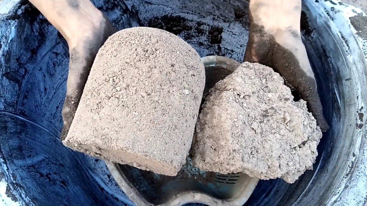 New video 📸🔥💯hand made gritty chunks +shapes dry+wet ASMR crumbling ...