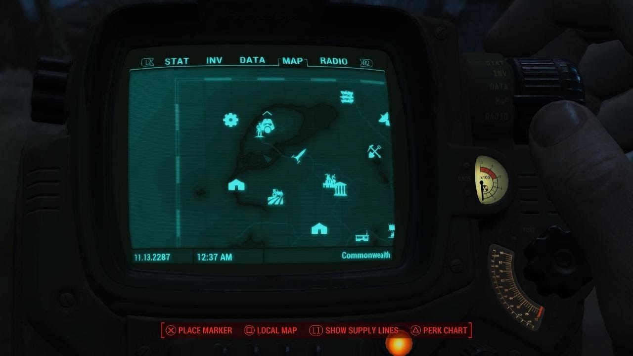 Fallout 4 clearing out national guard outpost - YouTube