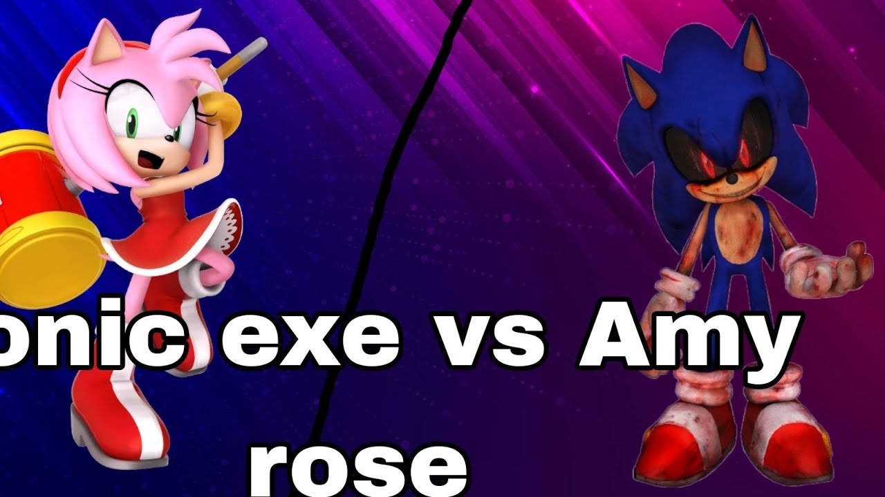Sonic Exe Vs Amy Rose In Sonic Exe Td Youtube