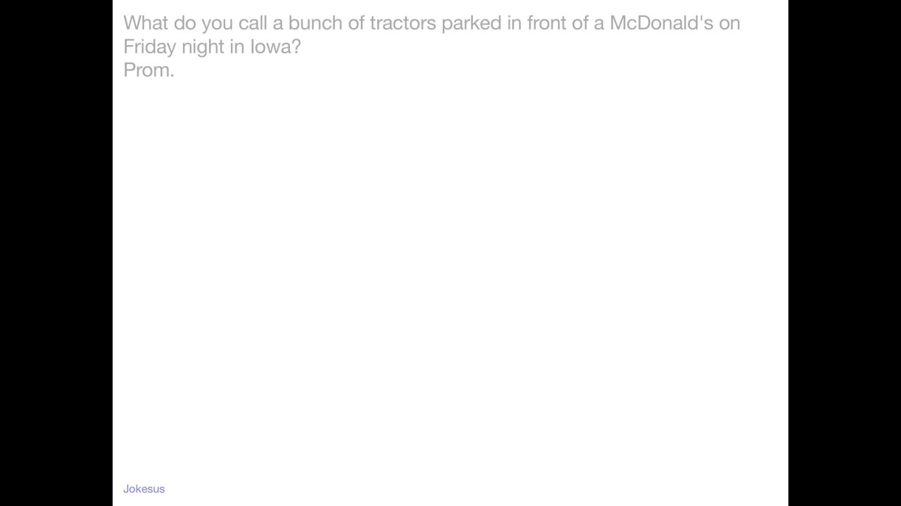 Jokes What Do You Call A Bunch Of Tractors Parked In Front Of A jokes-what-do-you-call-a-bunch-of-tractors-parked-in-front-of-a