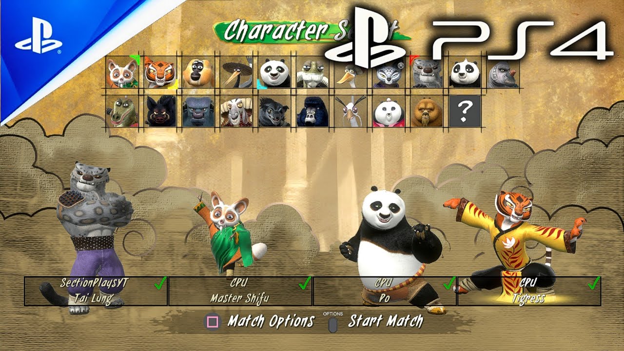 Kung Fu Panda Showdown of Legendary Legends - PS4 Gameplay - YouTube