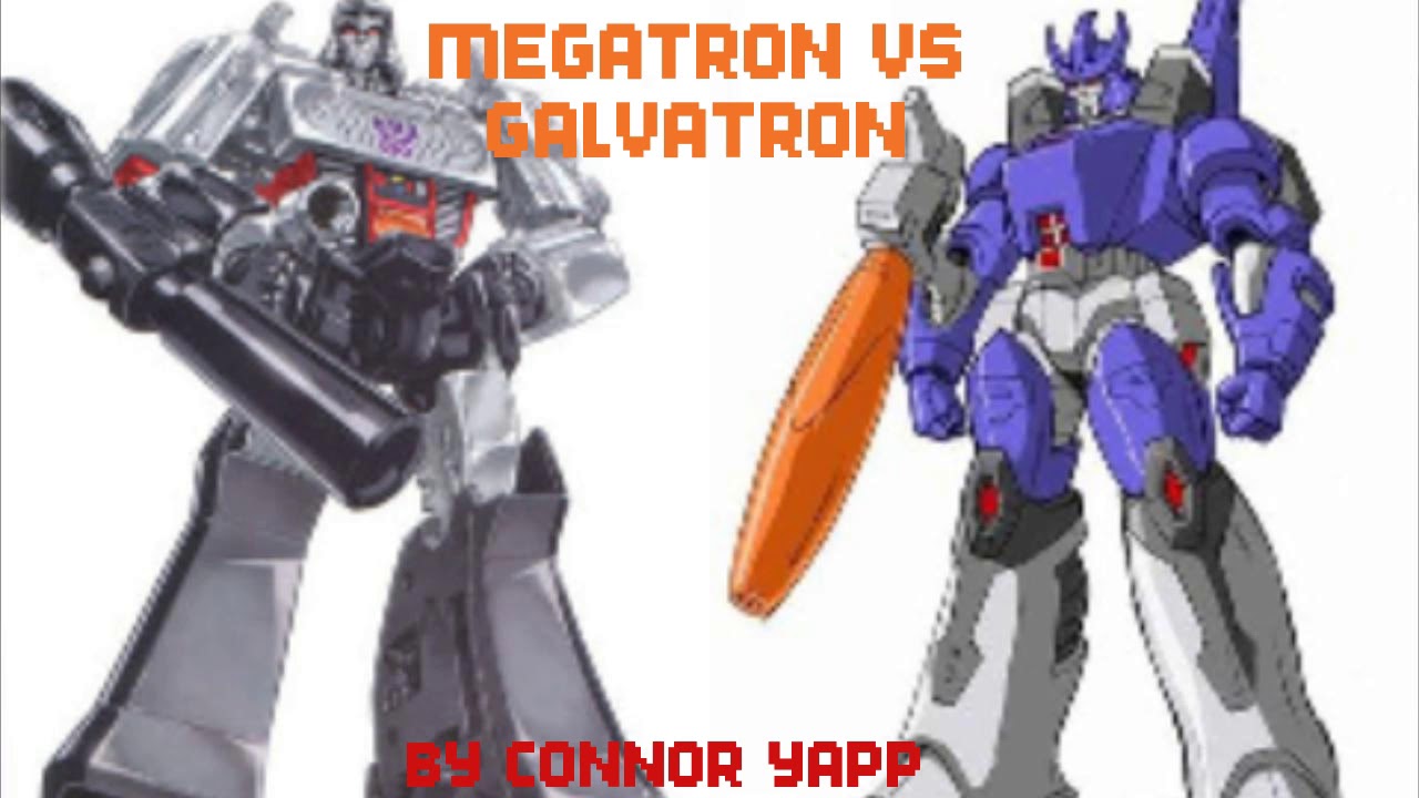 Transformers megatron vs galvatron - YouTube