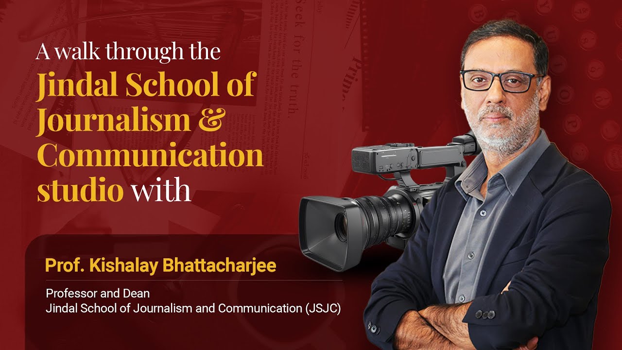 A walk through the JSJC Studio with Professor & Dean Kishalay ...