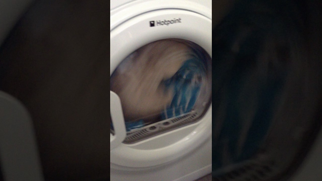 Hotpoint TVS 83 Tumble dryer - YouTube