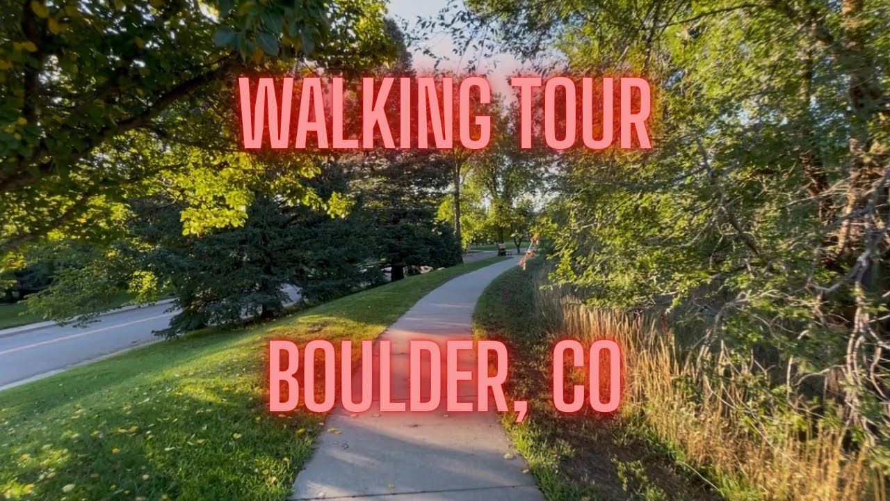4k Walking Tour- Boulder Colorado - YouTube