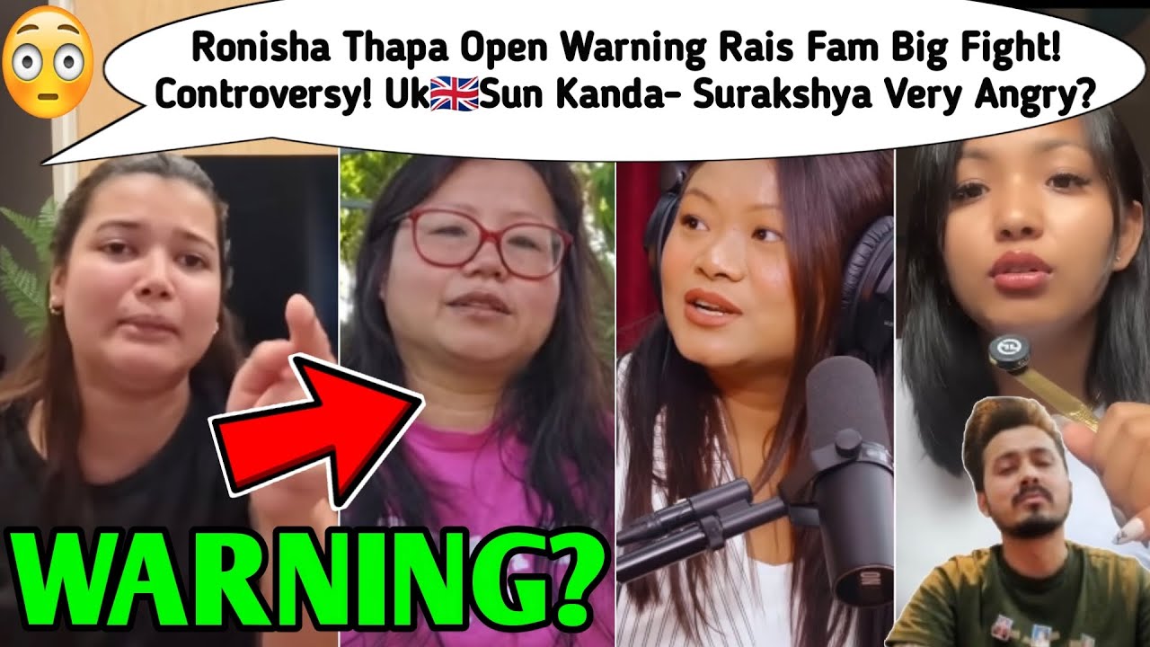 Ronisha Thapa Open Warning Rais Fam Controversy😱🤬-Surakshya Kc & Laxmi ...