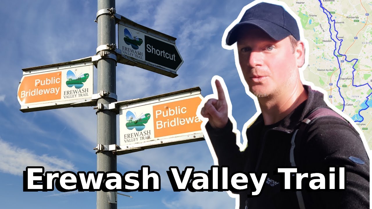 Walking the 30-mile Erewash Valley Trail - YouTube
