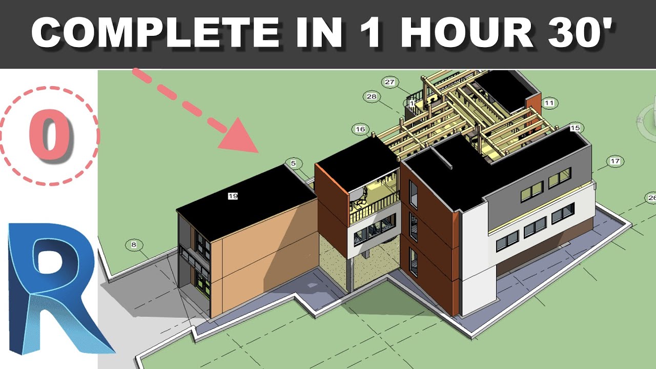 A complete stunning project in Revit - YouTube