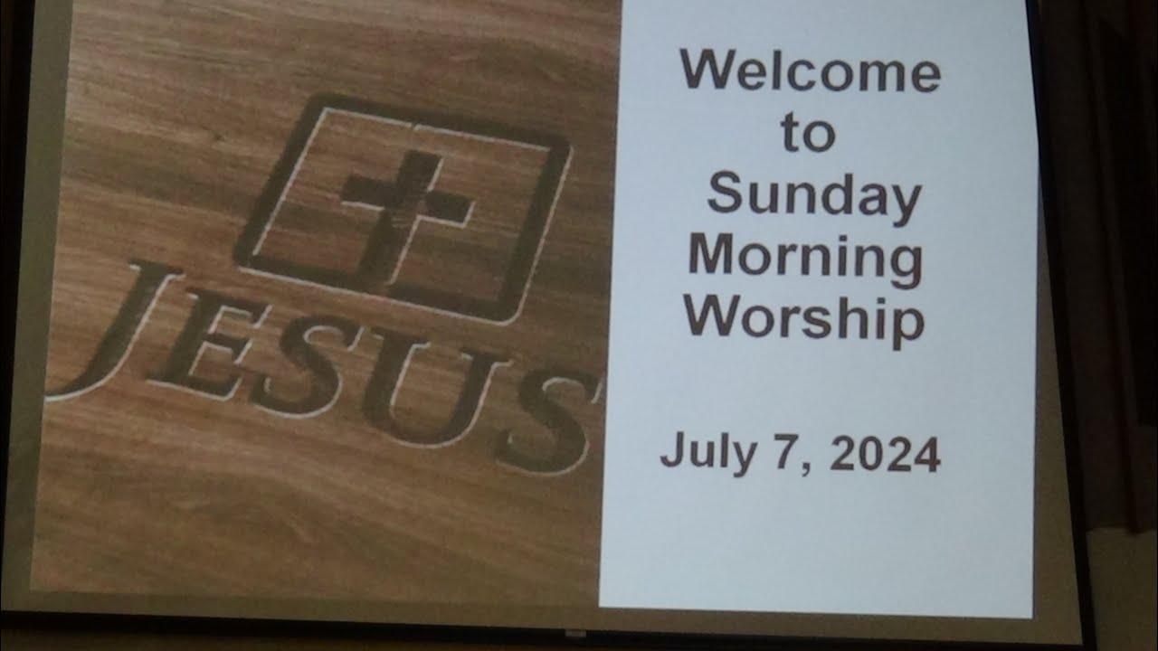 Wickliffe Presbyterian Church 7 7 2024 - YouTube