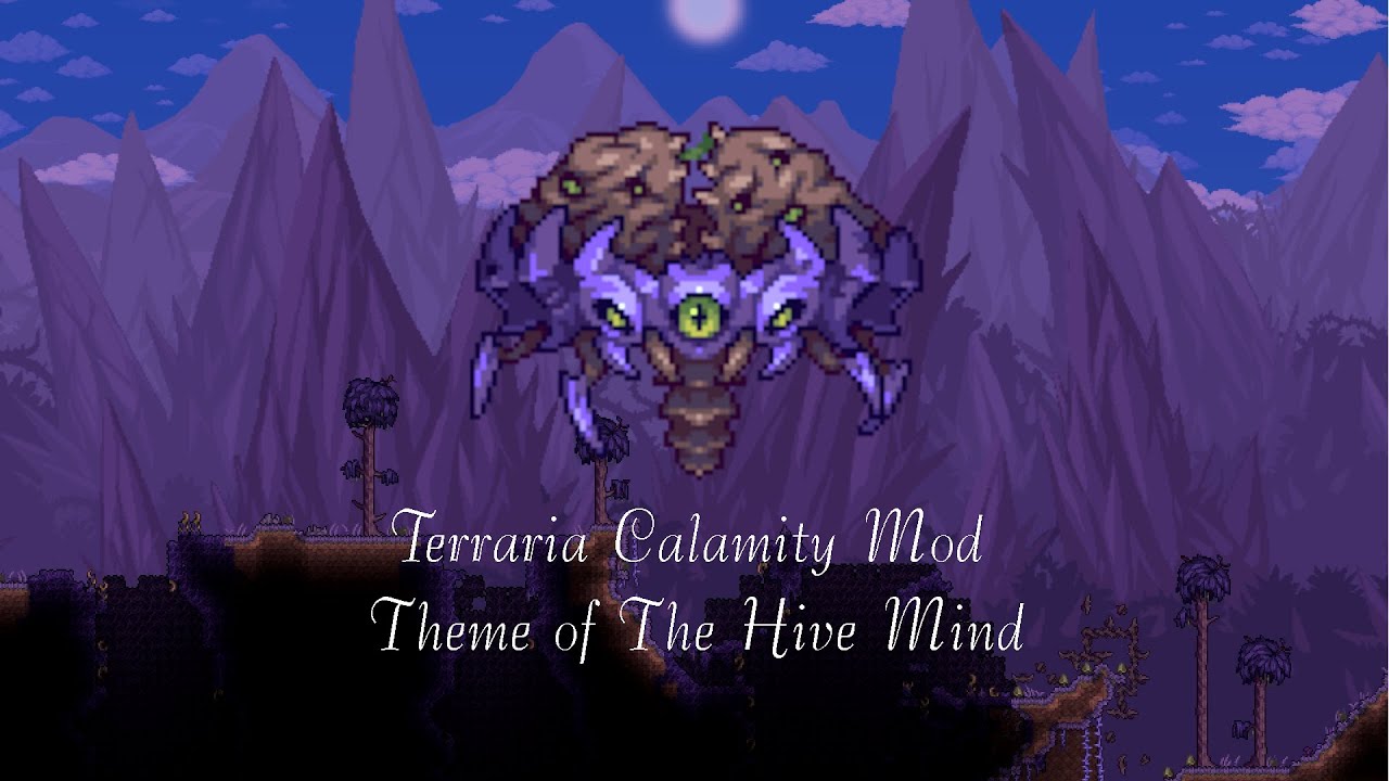 Terraria Calamity Mod Theme of The Hive Mind - YouTube