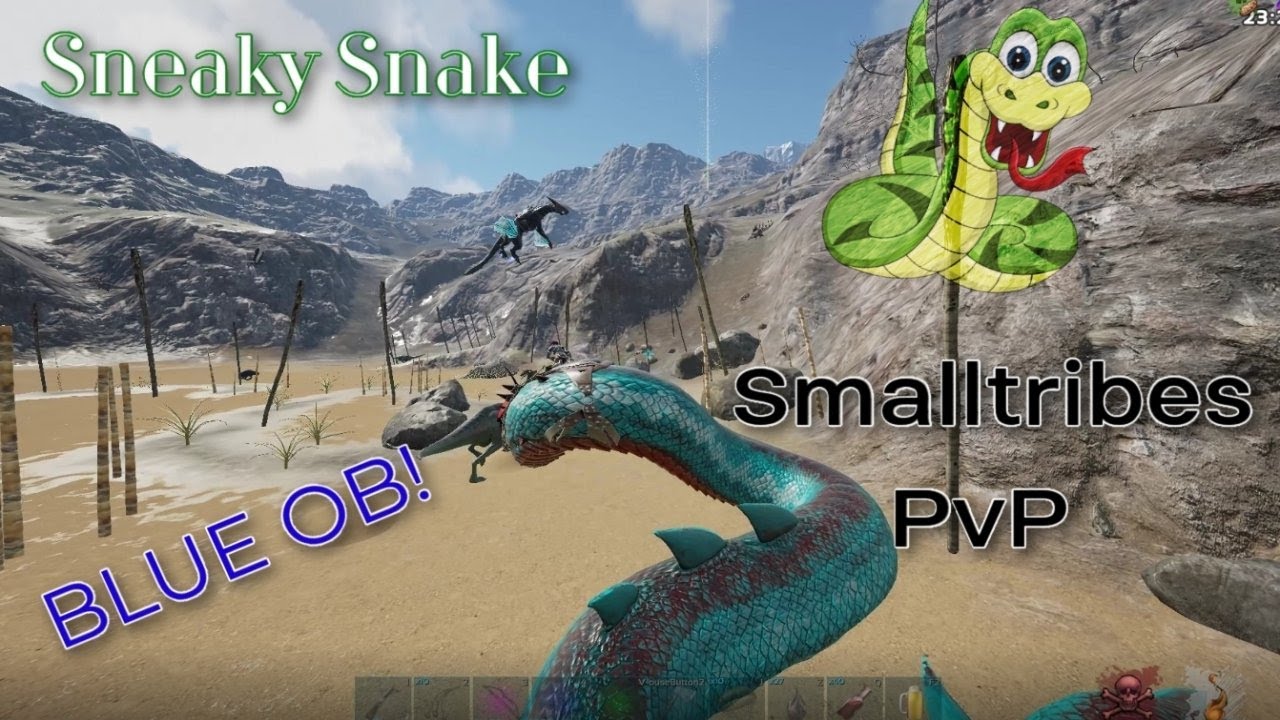 Basilisk fail on Blue ob | ARK Official Smalltribes PvP - YouTube