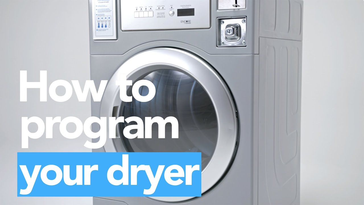 How to Program Pricing on Your Encore Dryer | Encore by Laundrylux ...